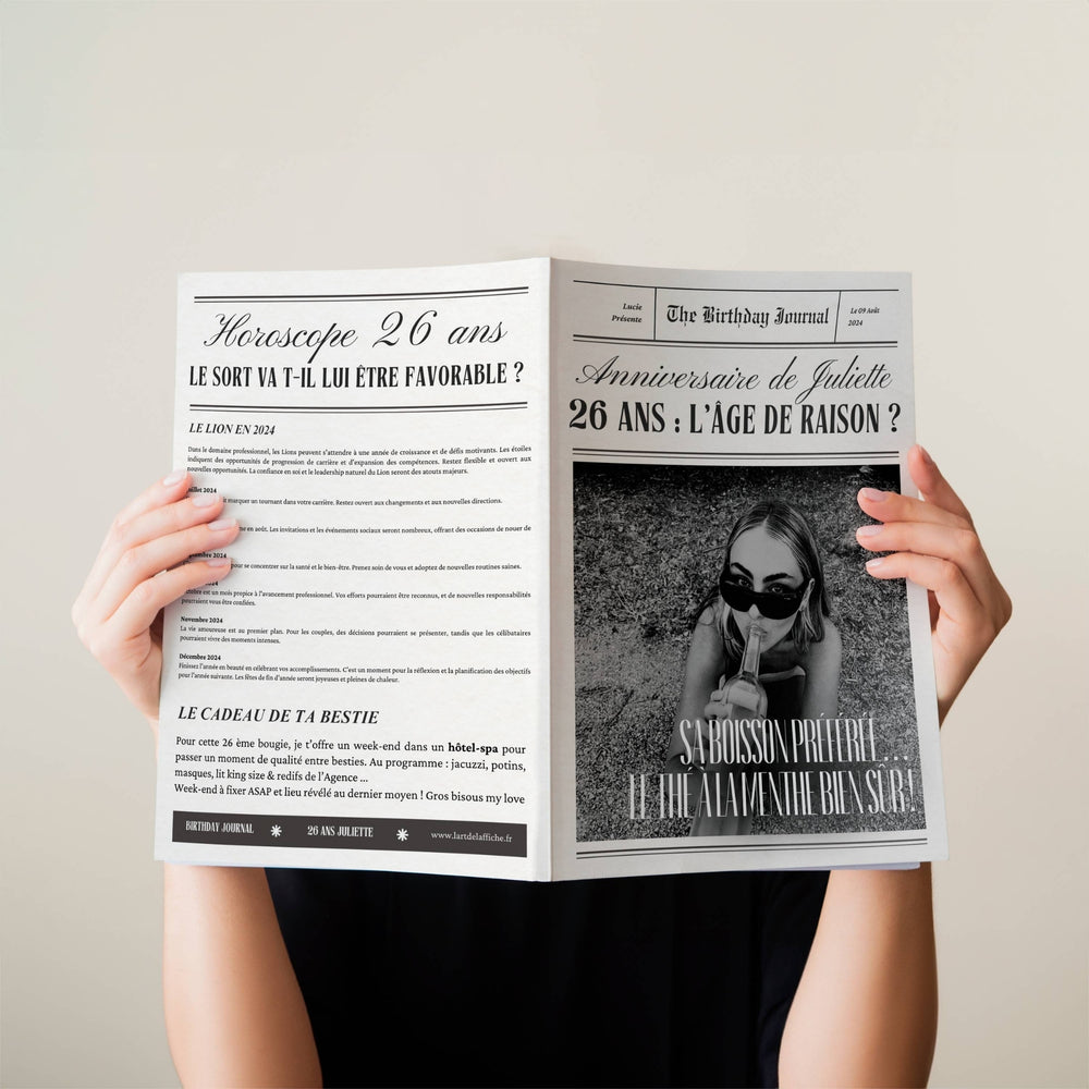 Journal Personnalisé - Créez votre propre journal